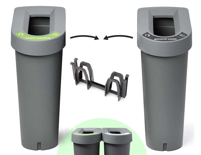 uBins | Office Waste Recycling Solution | Purely Waste Solutions